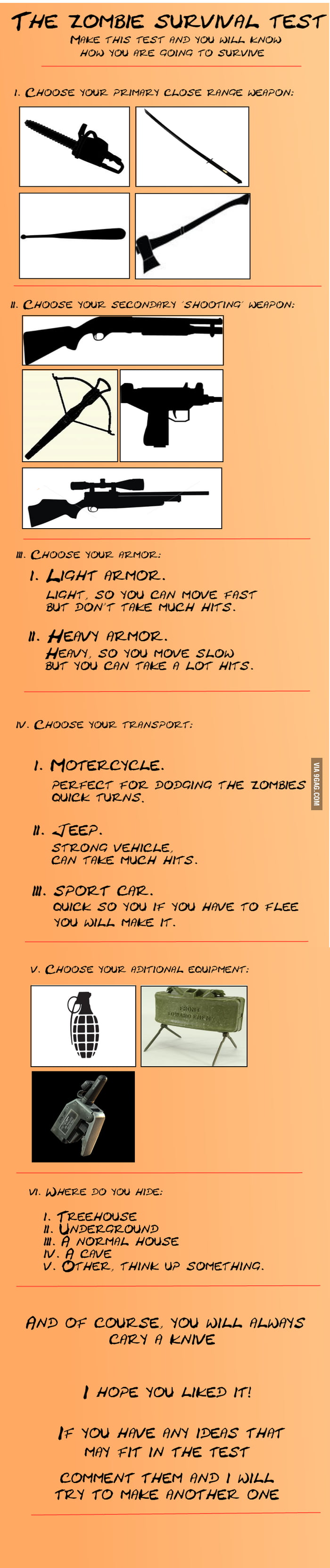 Zombie test - 9GAG