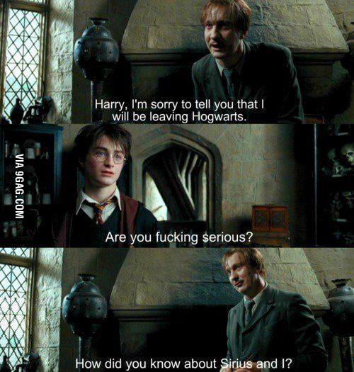 Leaving hogw.... WAIT WHAT!? - 9GAG