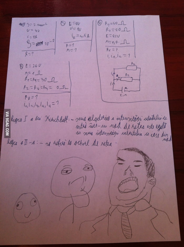 Phisics test:dunno nothing. totally worth it. - 9GAG