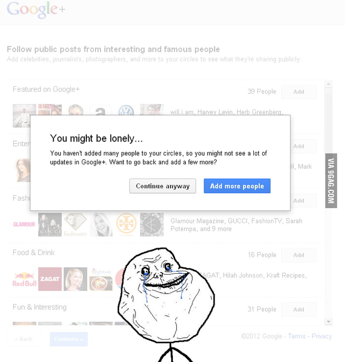 Forever Alone + - 9GAG