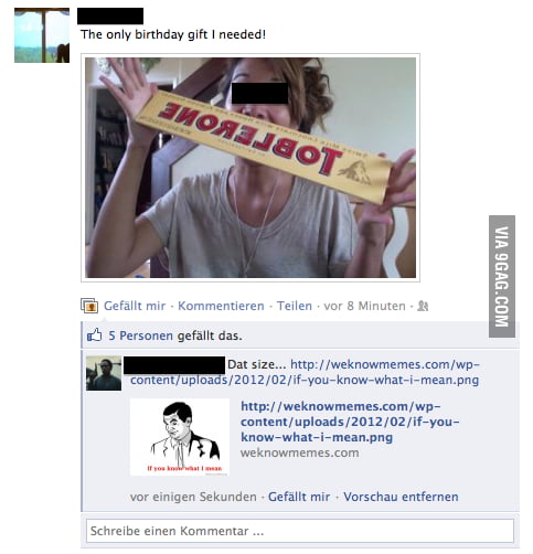 Comment win - 9GAG