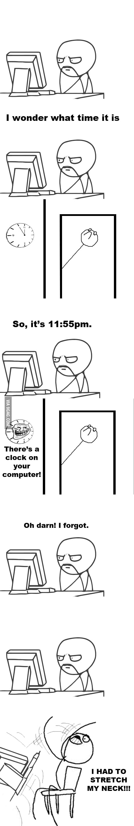 Trolling lvl: Clock - 9GAG