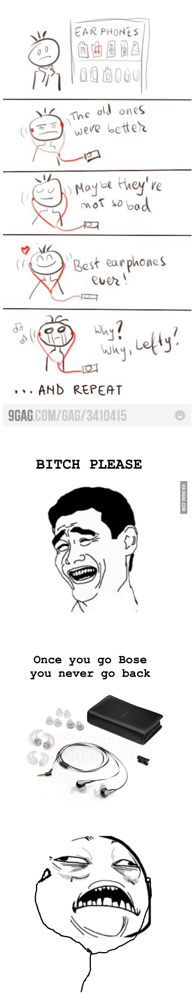 Bose headphones - 9GAG