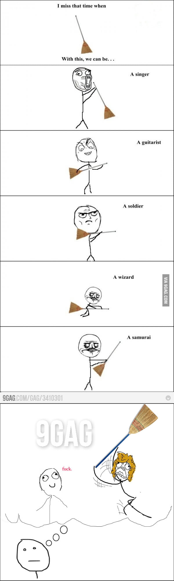 More Fun with Broom [Fixed] - 9GAG