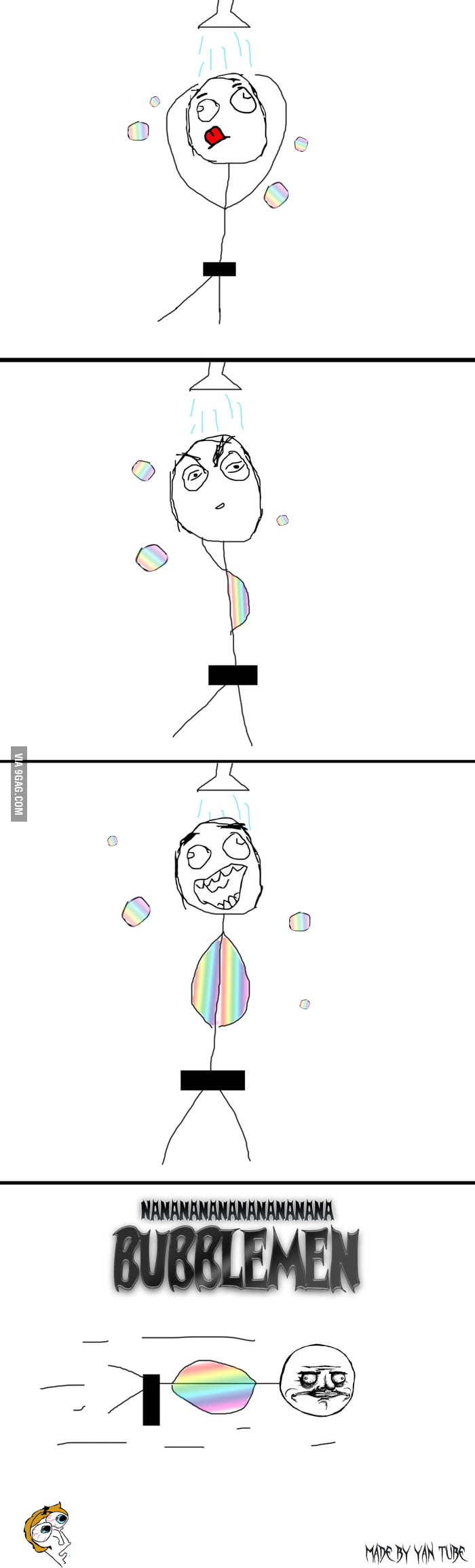 Nananananana Bubblemen! - 9GAG