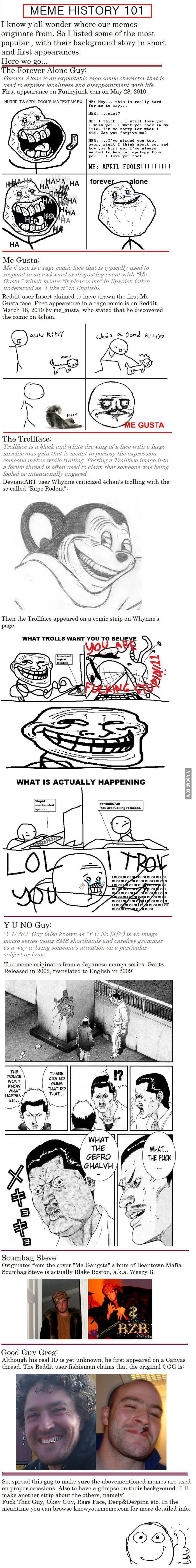 Meme History 101 - 9GAG