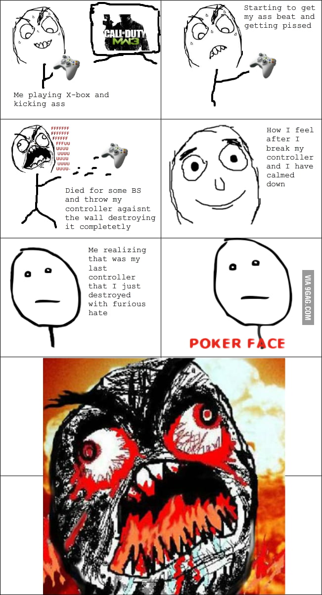 Xbox rage - 9GAG