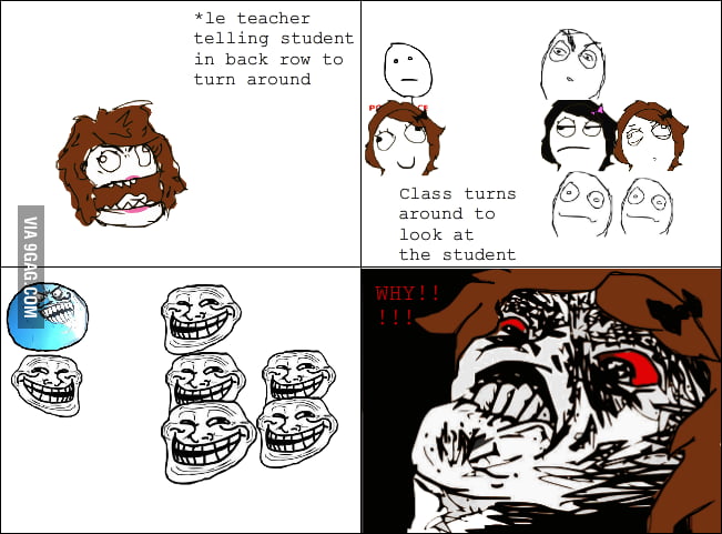 Classroom Rage - 9GAG