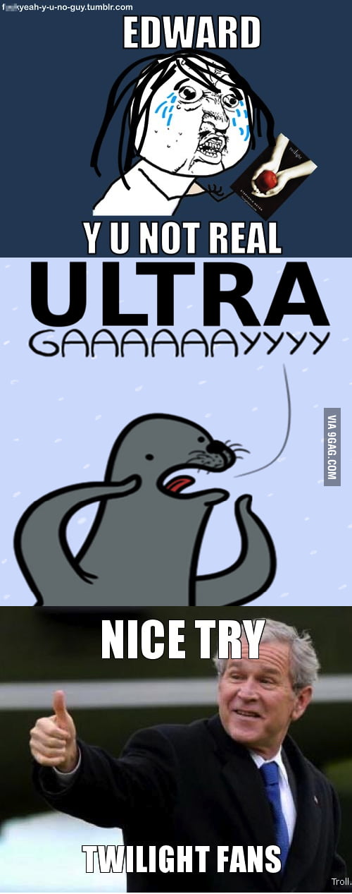 Twilight and ultra gay should be used interchangably - 9GAG
