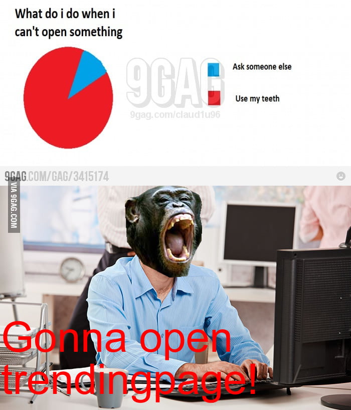Using teeth - 9GAG