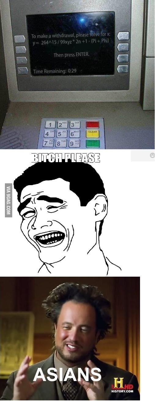 ATM lvl: Genius [Fixed] - 9GAG