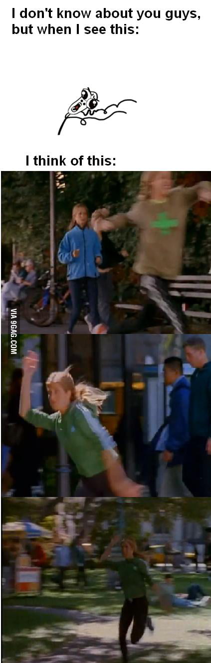 Phoebe running style done by Rachel. - 9GAG