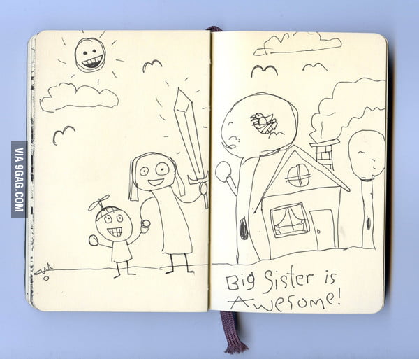 Big Sister is Awesome! - 9GAG