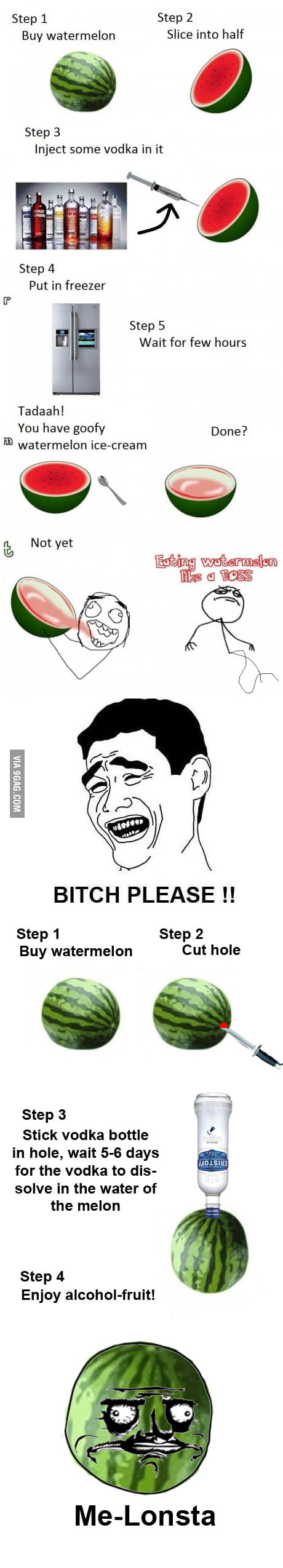 Vodka-Melon - 9GAG