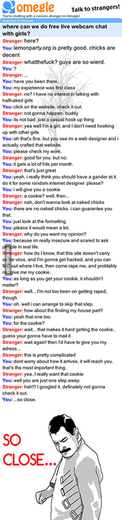 Trolling level: Omegle - 9GAG