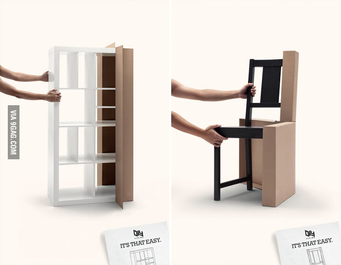 DIY Living: Chair, Shelf - 9GAG