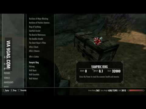 Skyrim Vampire Ring - 9GAG