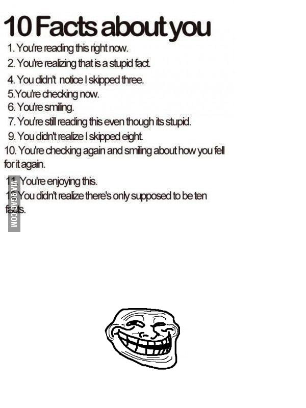 Troll Facts - 9GAG