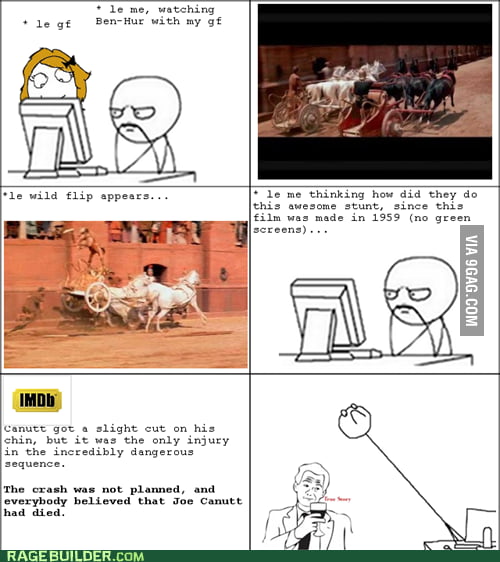 Epic Joe Canutt is epic - 9GAG