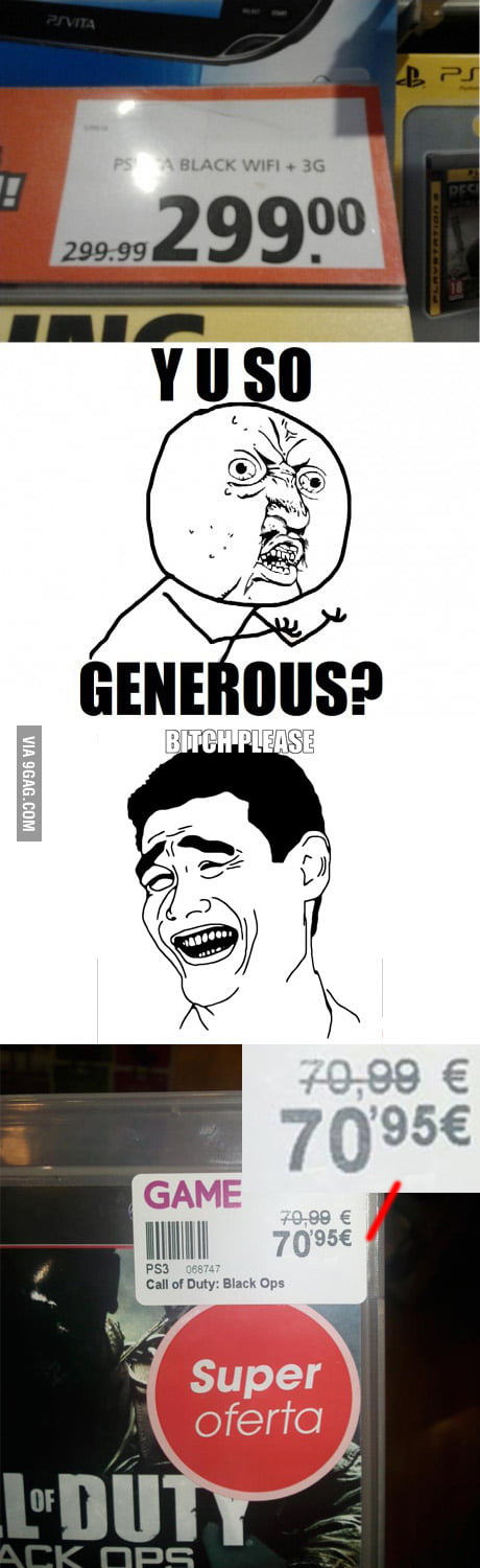 How generous... - 9GAG