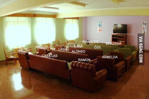 Real Madrid first eleven for the cup final in Spain - 9GAG