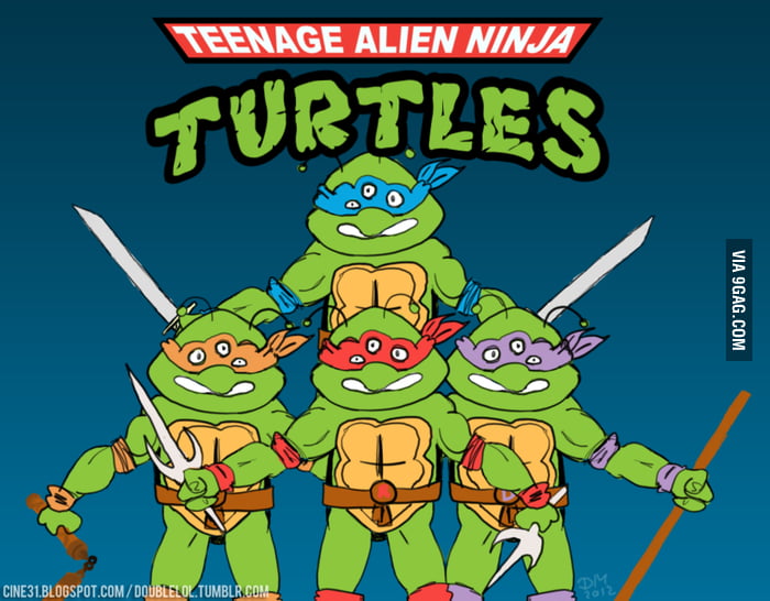 Michael Bay's Alien Turtles - 9GAG
