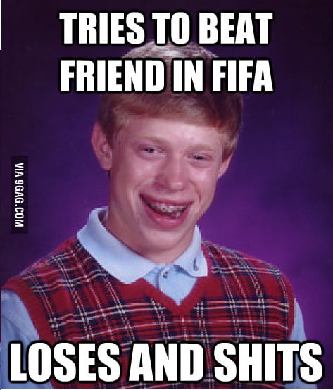 Bad Luck FIFA Brian - 9GAG