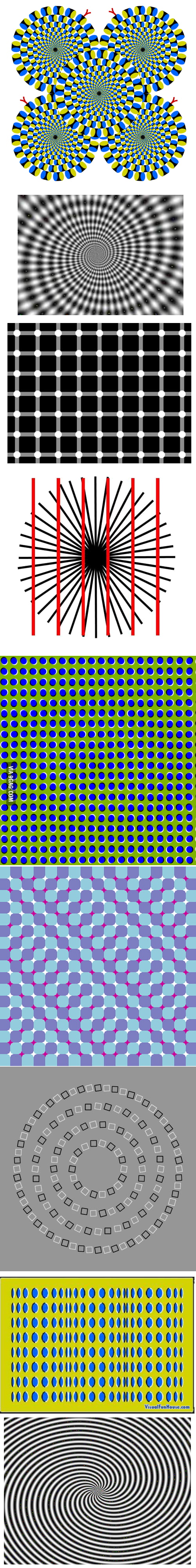 Here, some optical illusions - 9GAG