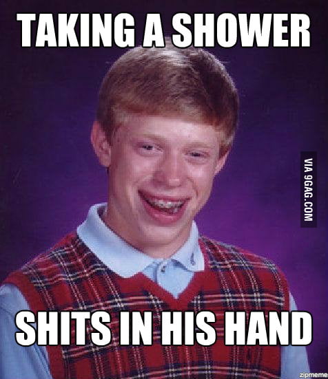 The Origin Of Poop Throwing Guy - 9GAG