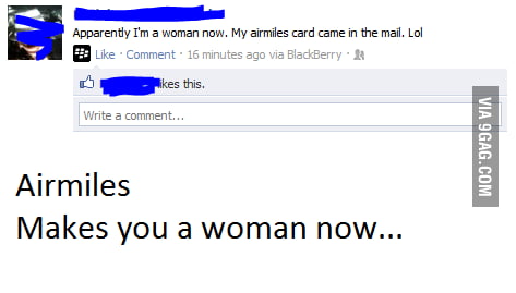 Finally a woman? - 9GAG