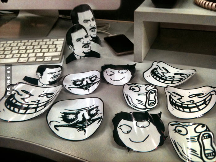Awesome vinyl stickers - 9GAG