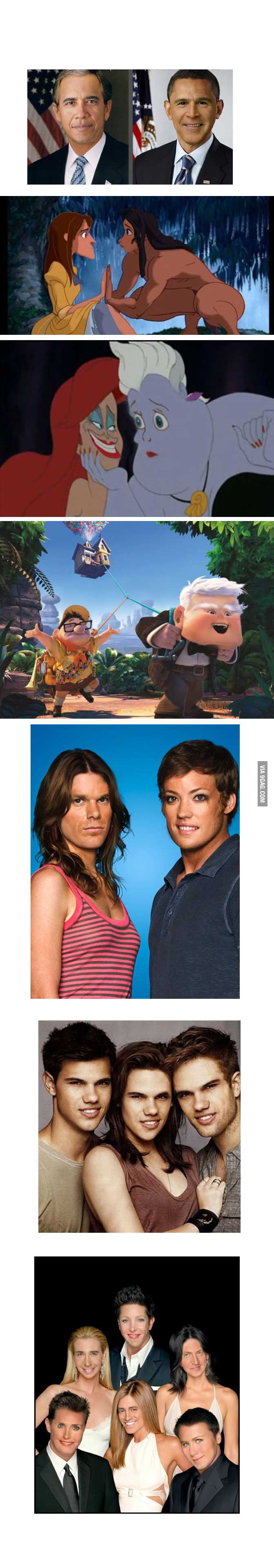 Just some face swapping ! - 9GAG