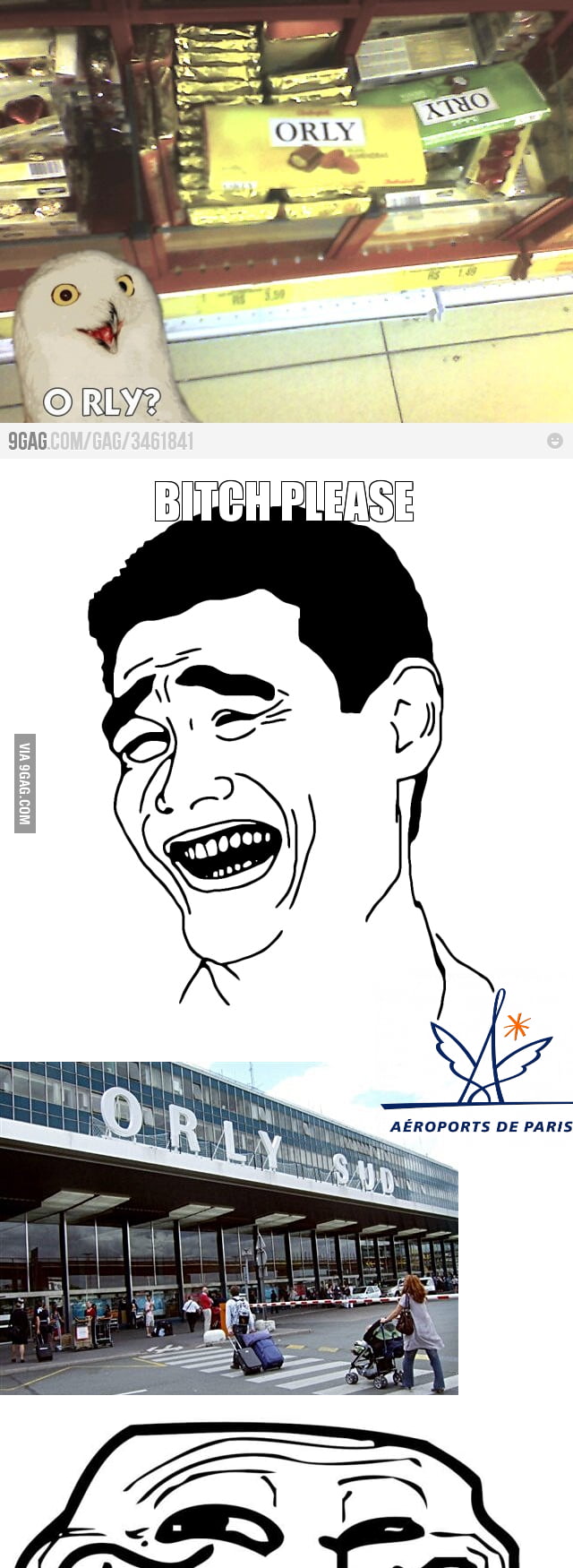 ORLY not O RLY - 9GAG