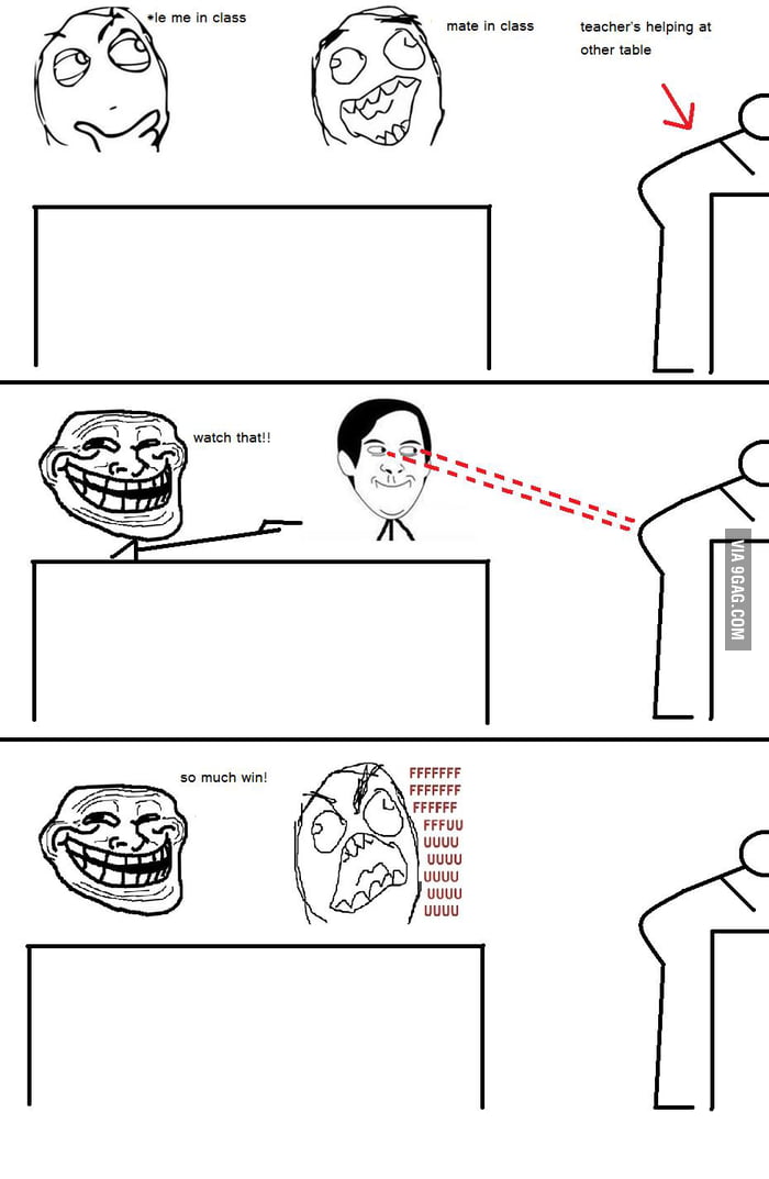 Trolling in class... - 9GAG