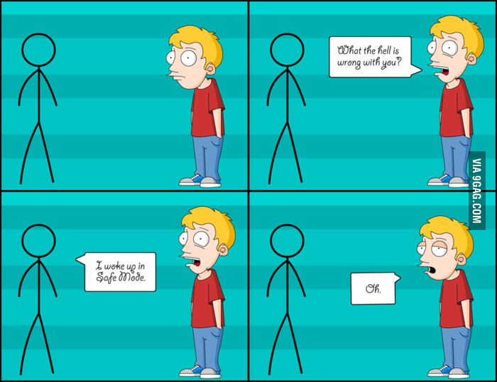 Safe Mode - 9GAG