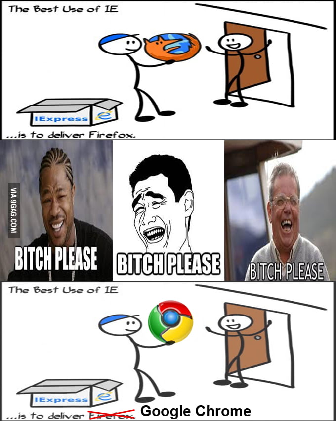 Google Chrome FTW - 9GAG