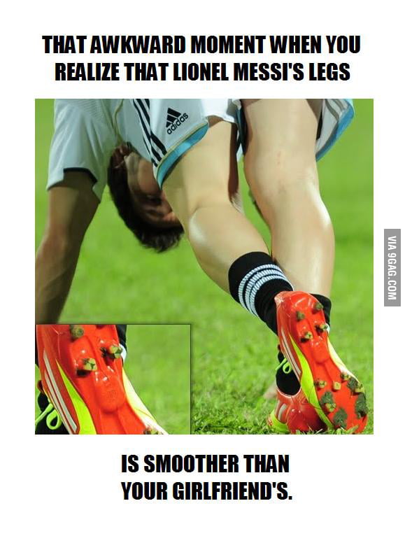 That Awkward Moment Messi Style - 9GAG