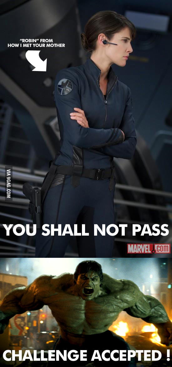 Robin VS Hulk - 9GAG
