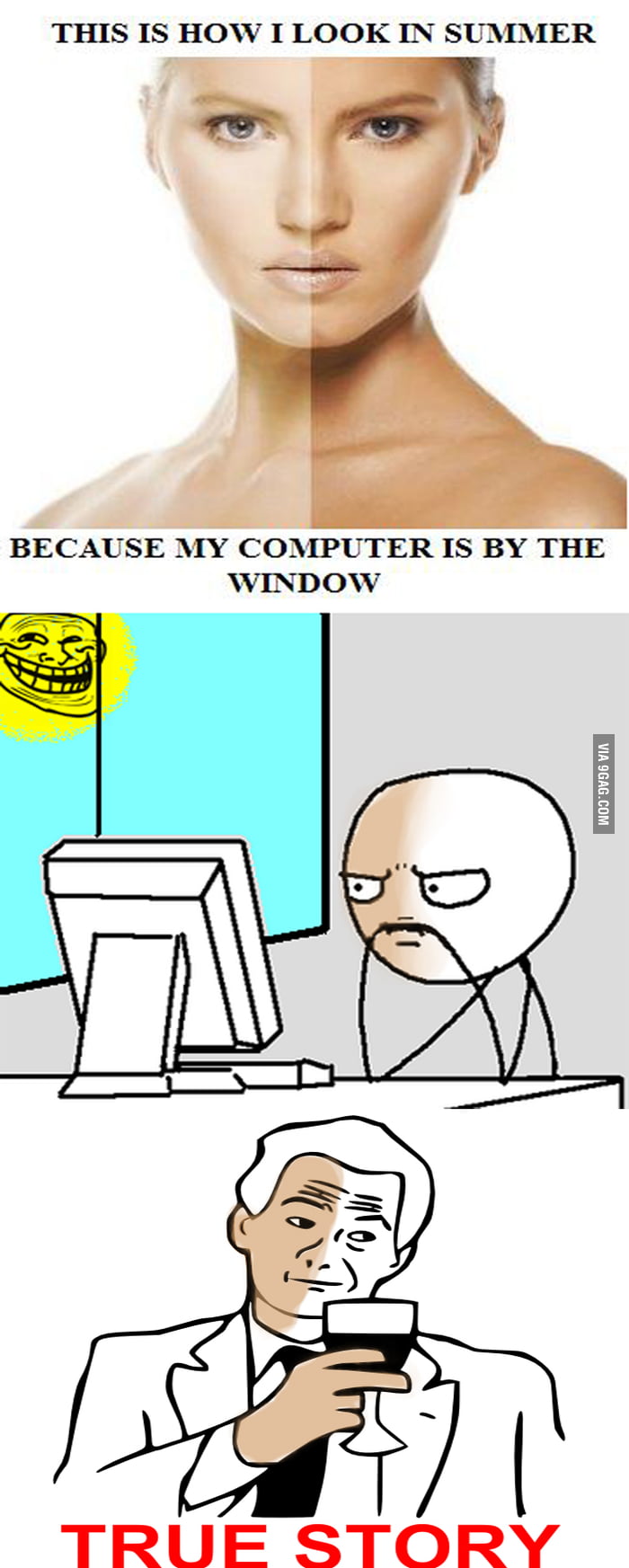 Computer tanning - 9GAG