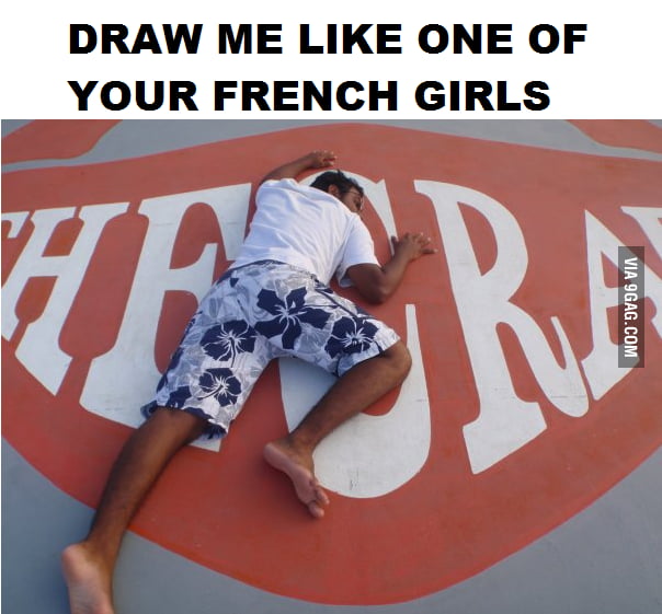 Come on. draw me. - 9GAG