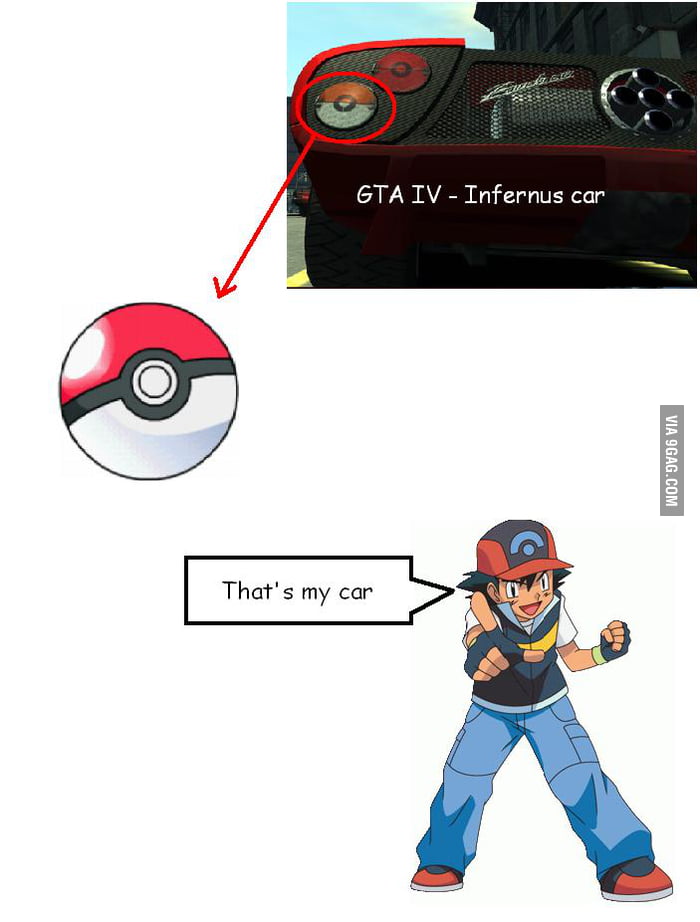 Pokemon and GTA fans! - 9GAG