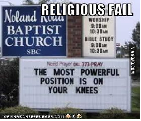 Religious Fail - 9GAG