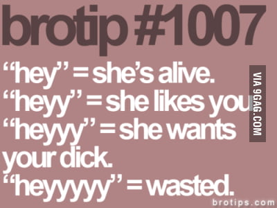 She texted hey, I replied heyyy - 9GAG