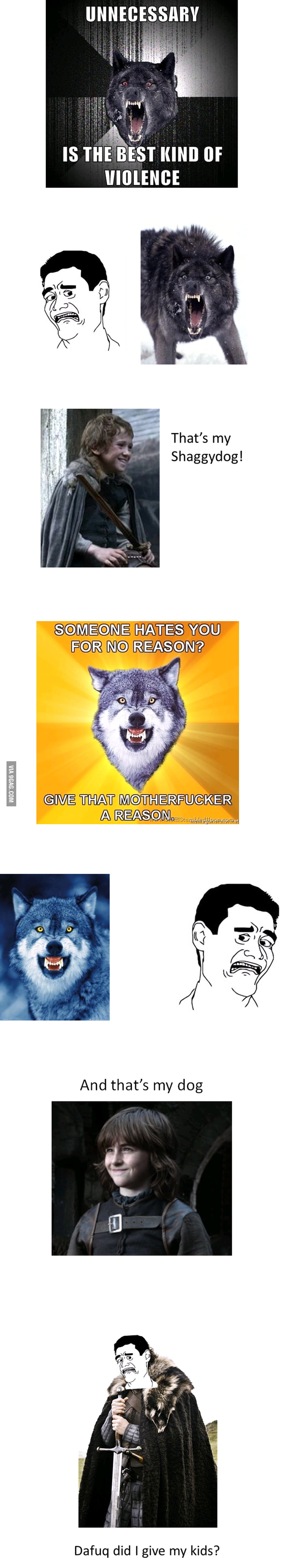 That's my Dire Wolf - 9GAG
