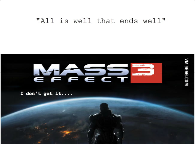 Oh Mass Effect... - 9GAG