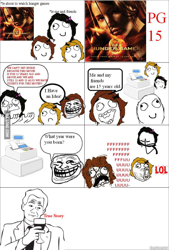 Hunger Games Epic Fail - 9GAG