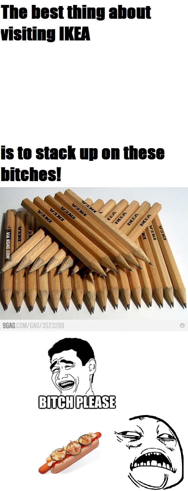 The best thing about visiting IKEA? O RLY? - 9GAG