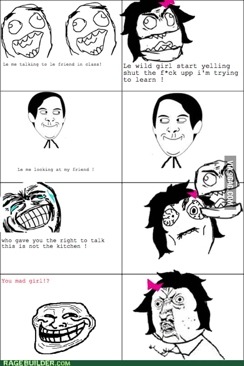 Class Trolling - 9GAG