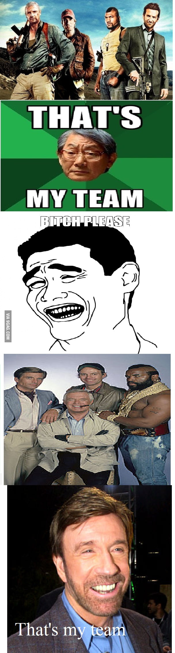 The Real A-Team - 9GAG