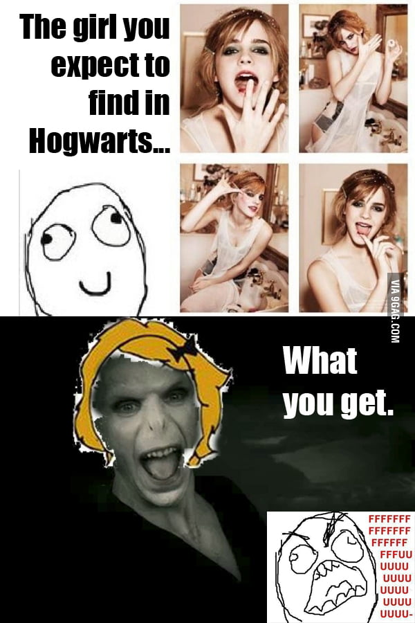 Expectation - Reality Hogwarts - 9GAG